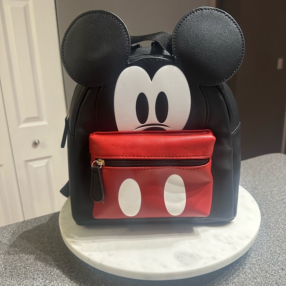 Disney | Bags | Disney Mickey Mouse Black Back Pack | Poshmark